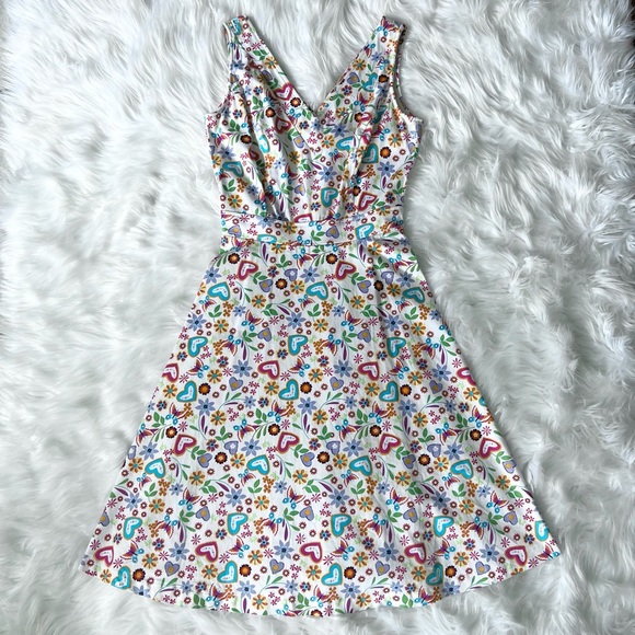 Bettie Page Dresses Bettie Page Fit And Flare Peekaboo Back Dress